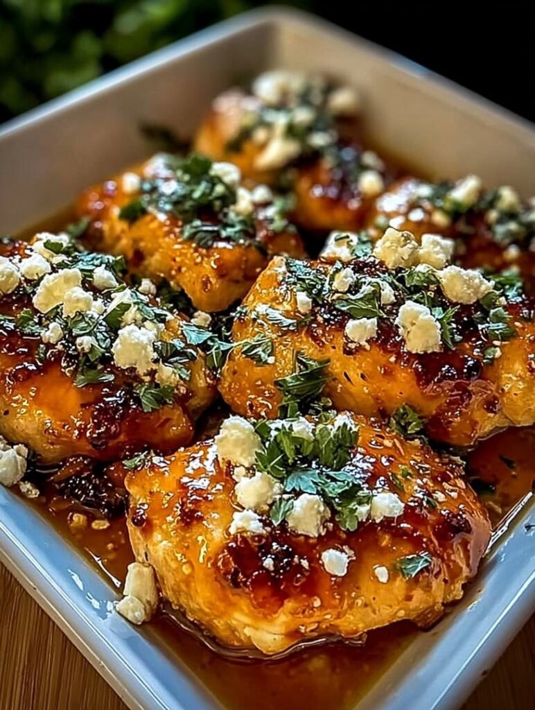 Hot Honey Feta Chicken Dish: A Deliciously Spicy and Savory Recipe ...