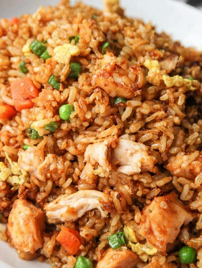 Quick & Easy Chicken Fried Rice - recipesman