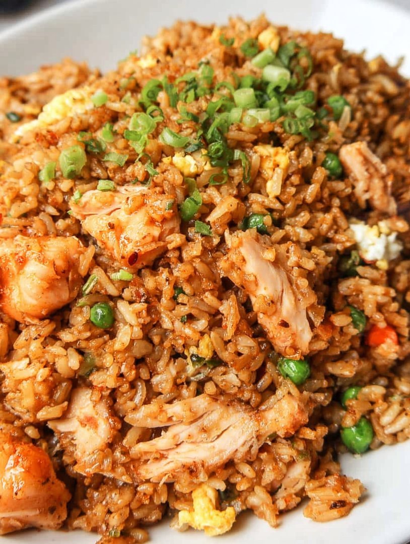 Quick & Easy Chicken Fried Rice - recipesman